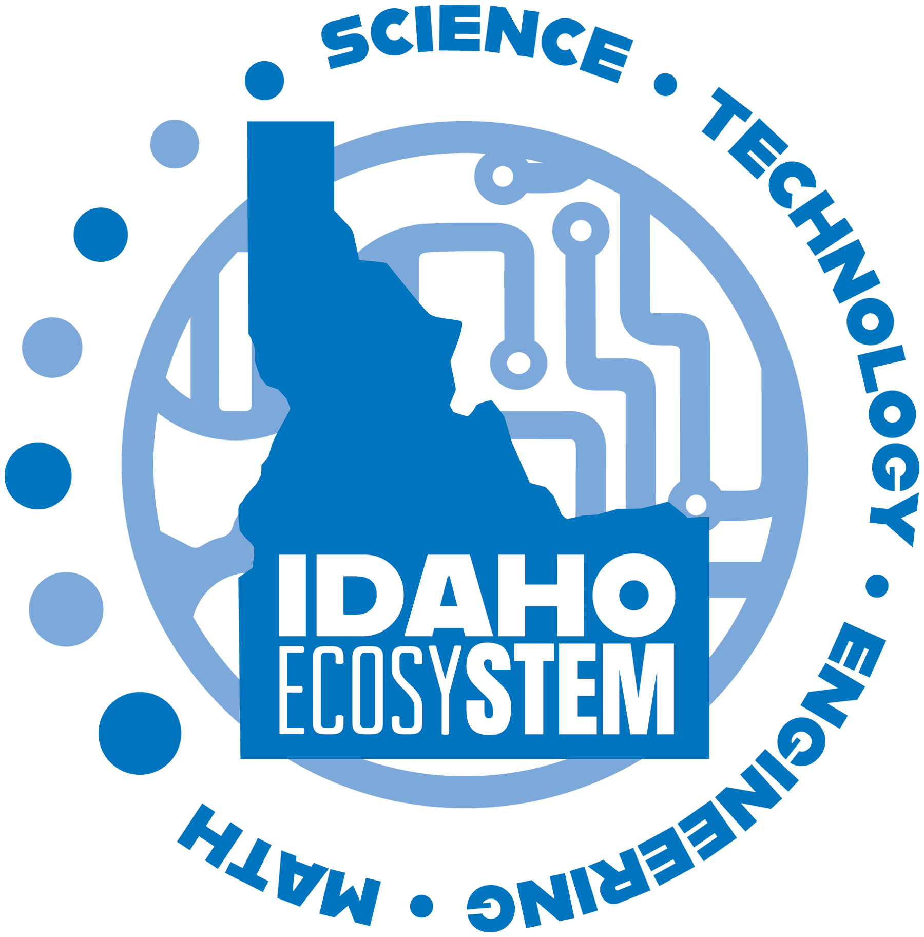 EcosySTEM logo Blue PNG Format | Idaho STEM Action Center