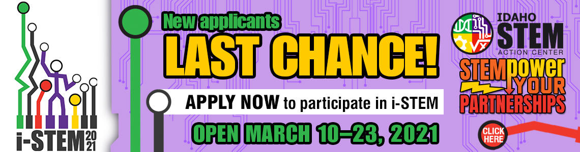 i-STEM_Open2021_Website | Idaho STEM Action Center